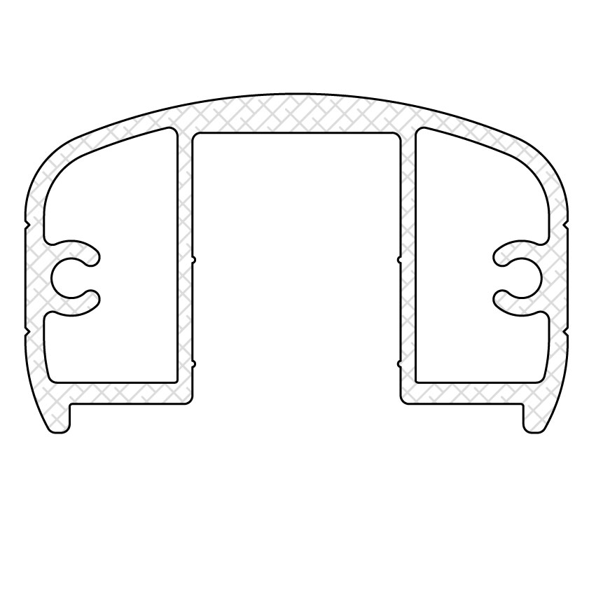 Top Rail Profiles - Sizes, Shapes, & Dimensions - Railcraft Central