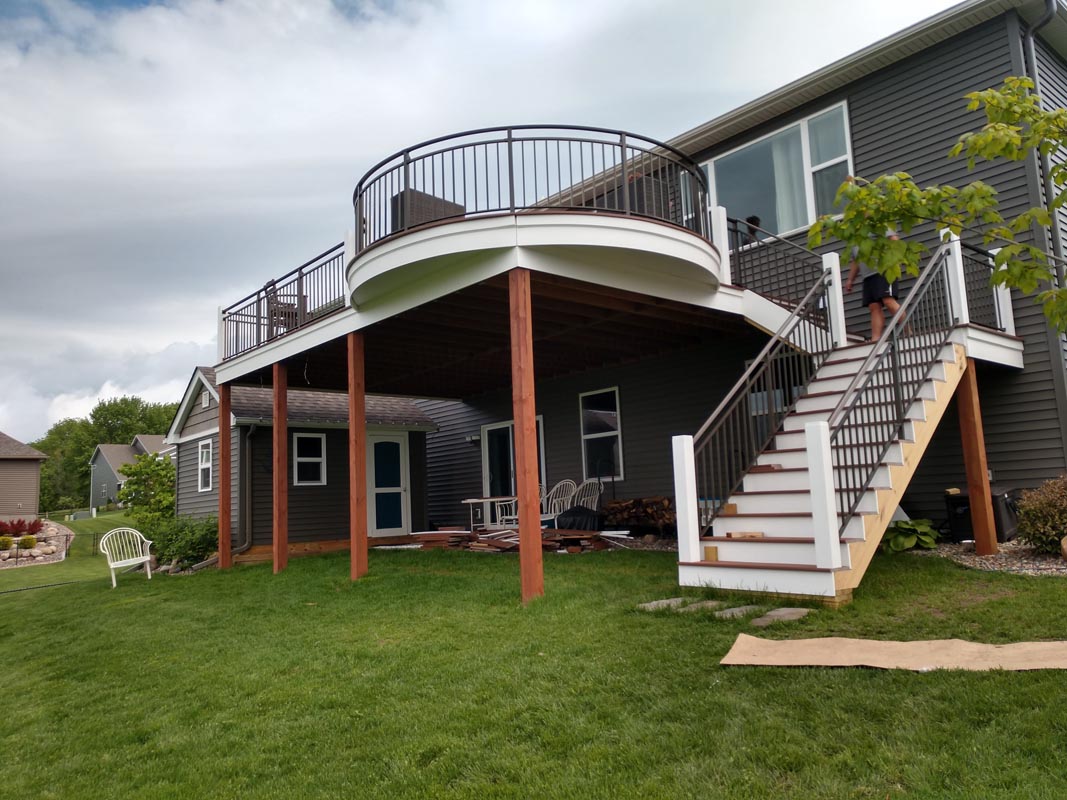 Open Mid Rail Fabrication & Installation - Get a Quote Today